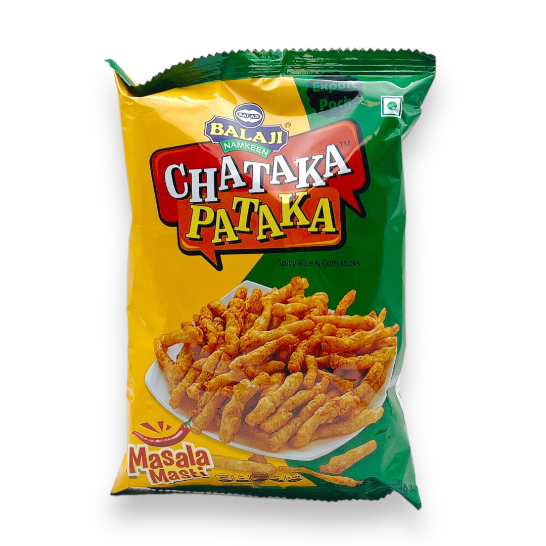 Buy Balaji Chatka Pataka Masala Masti/ Spicy Rice and Corn Sticks 65Gm ...