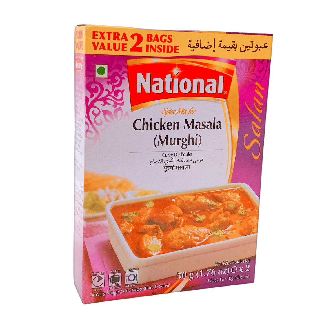 Buy National Chicken Masala 100gm from Online Indian Grocery Shop ...