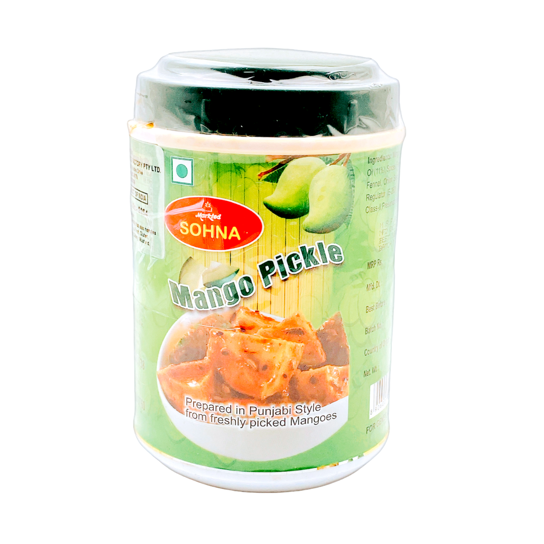 Buy Sohna Mango Pickle 1Kg from Online Indian Grocery Shop, Melbourne